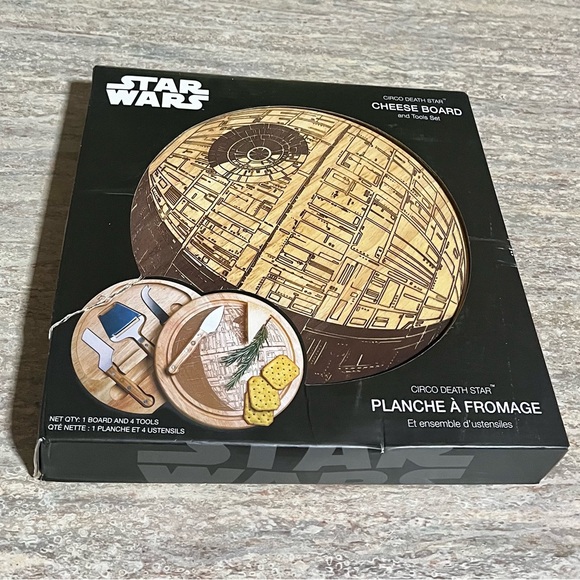 Star Wars | Dining | Nib Star Wars Circo Death Star Cheese Board And ...